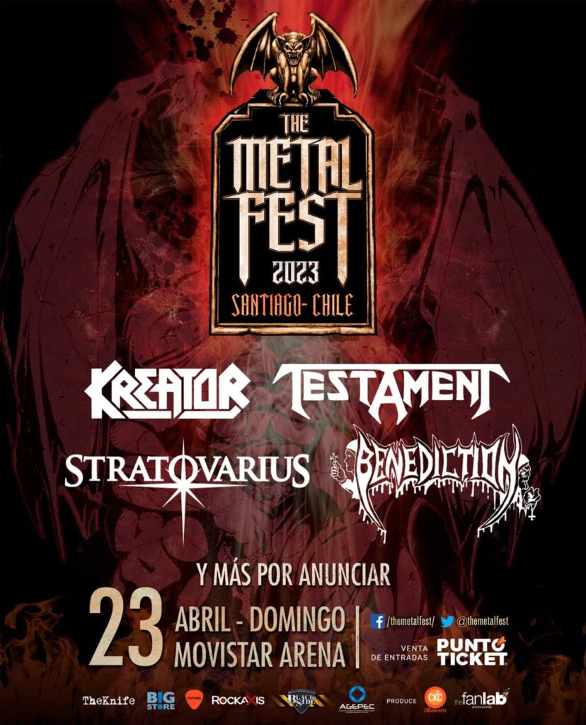 TRACK TO HELL / The Metal Fest vuelve a Chile después de 10 años ...