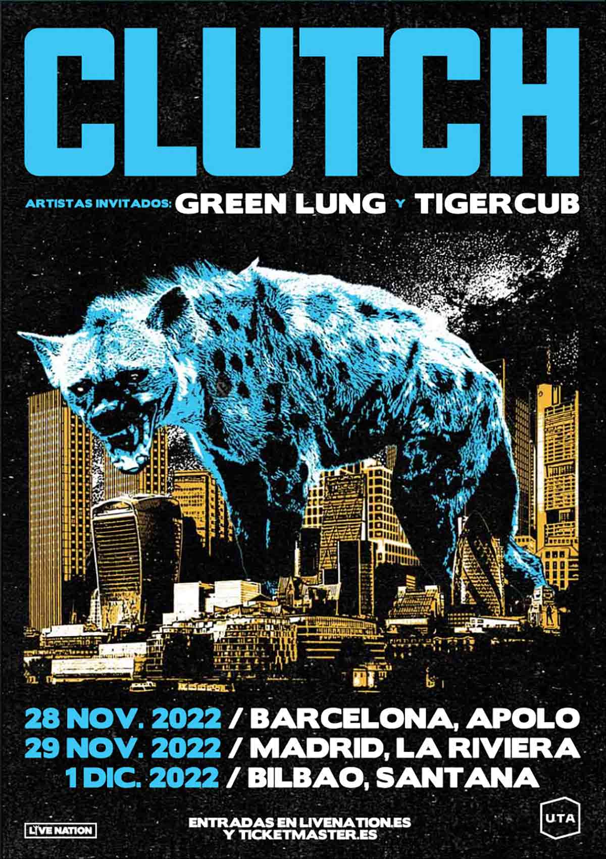 TRACK TO HELL / Clutch anuncia fechas en España