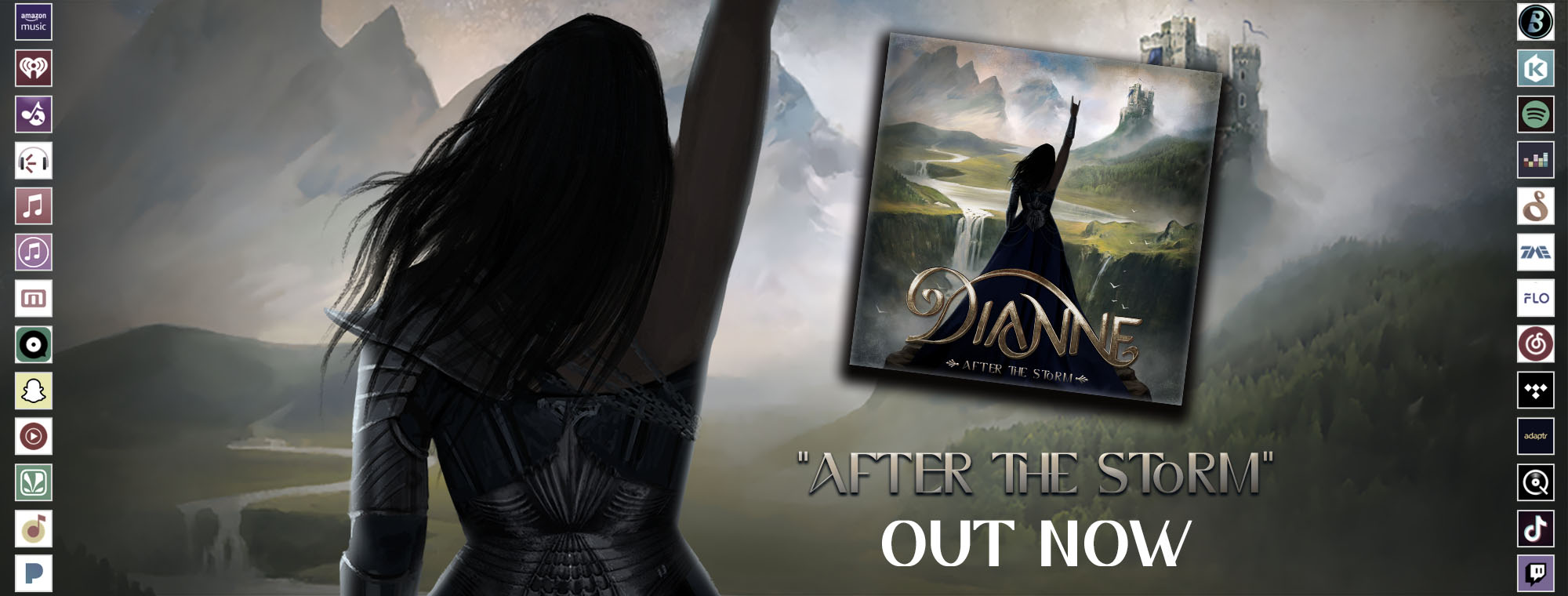 Podéis ver el espectacular resultado final y como Dianne sigue ...