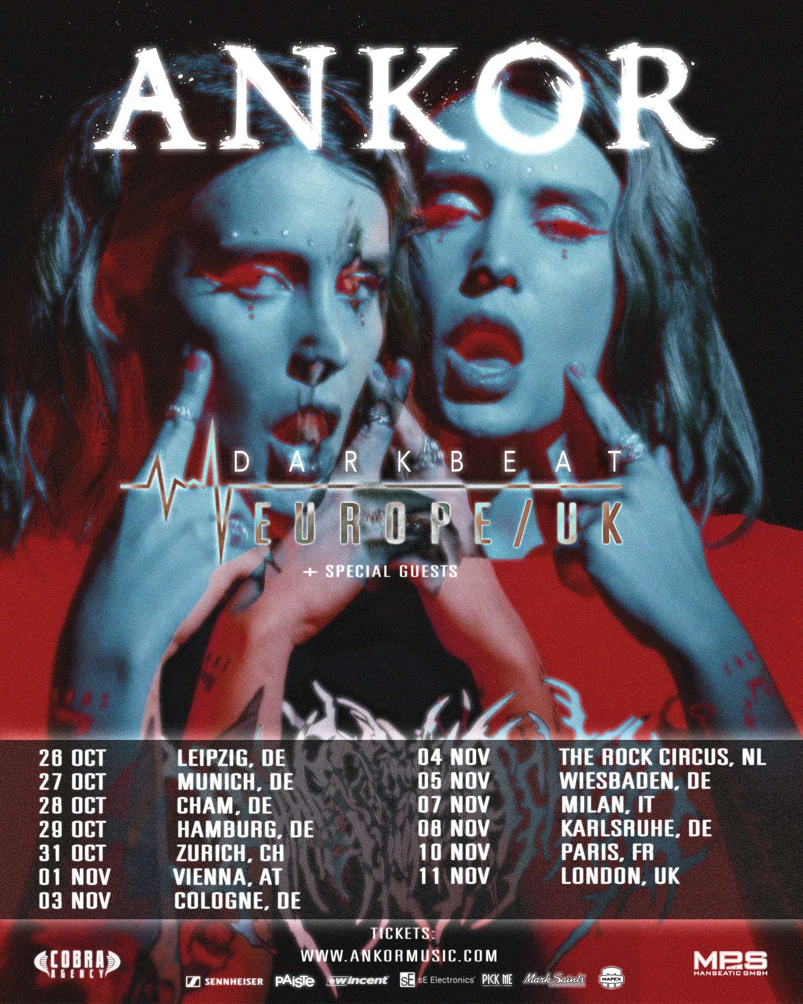 TRACK TO HELL / Ankor estrenan “Stereo” antes de su nueva gira europea