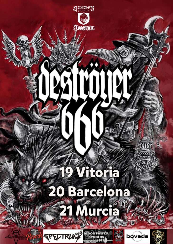 TRACK TO HELL / Deströyer 666 anuncia 3 fechas en España