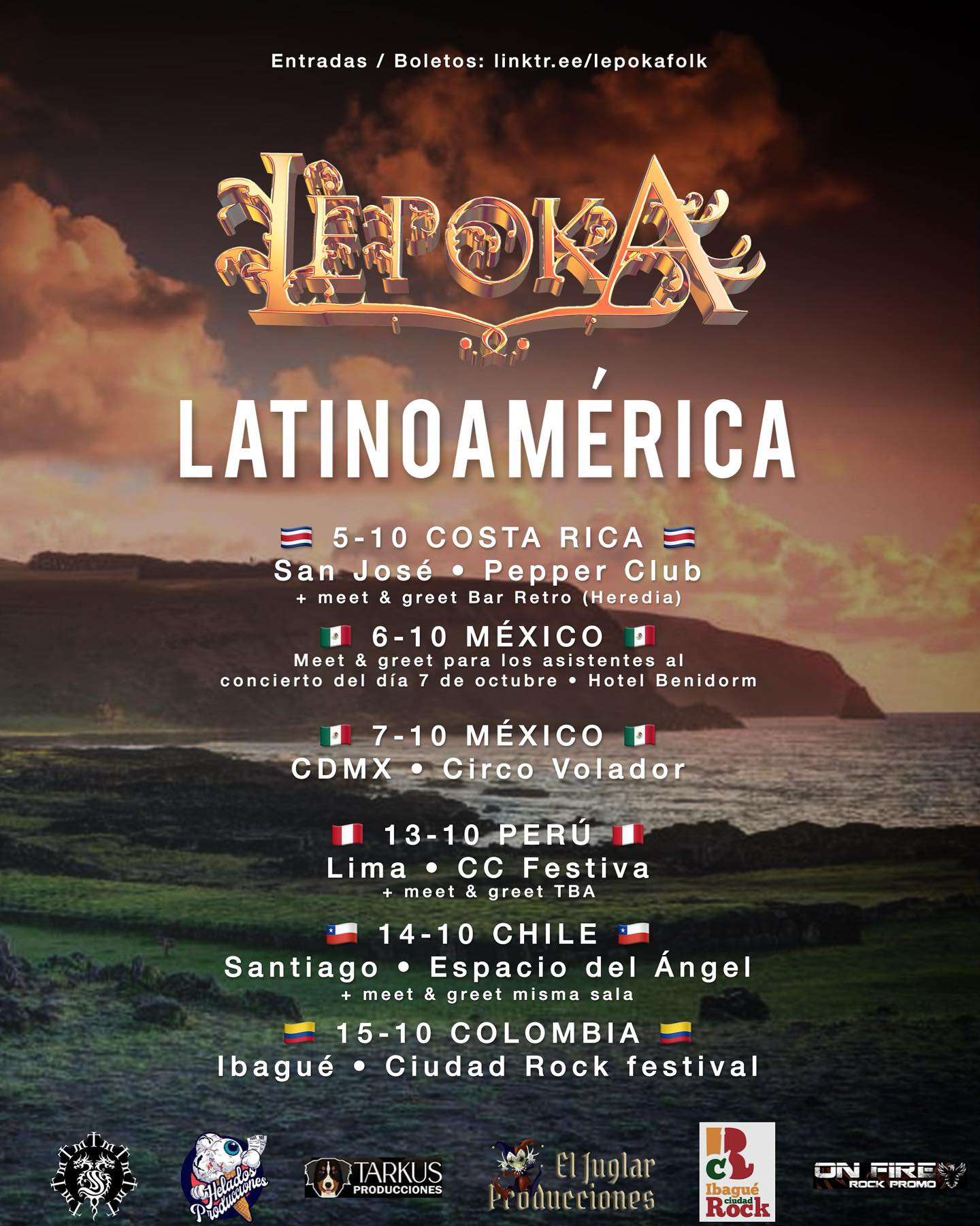 TRACK TO HELL / Lepoka llegan a México esta semana