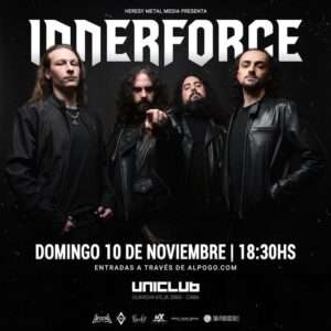 TRACK TO HELL / Innerforce vuelve a Uniclub en noviembre: Todo lo que ...
