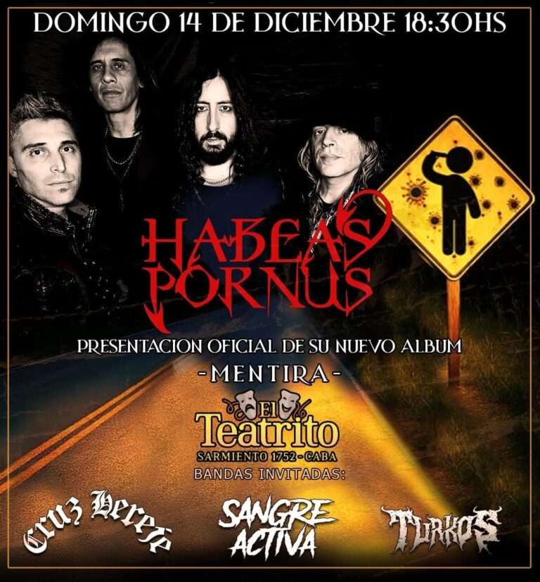 TRACK TO HELL / Habeas Pornus presenta oficialmente su nuevo álbum ...